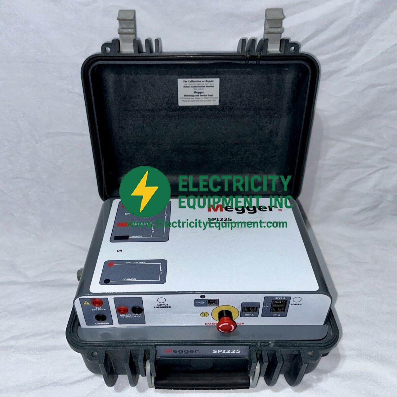 For Sale Megger SPI225 Smart Primary Injection Test System