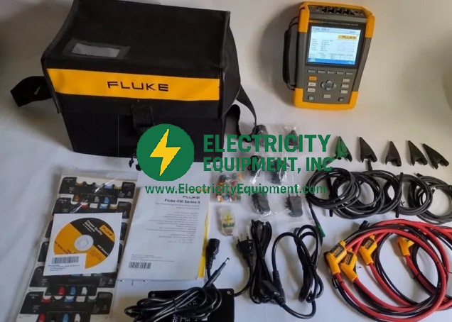 For Sale Fluke 435 II Three Phase Power Quality Energy Analyzer